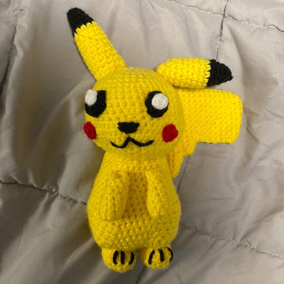 Toys | Crocheted Pikachu | Poshmark